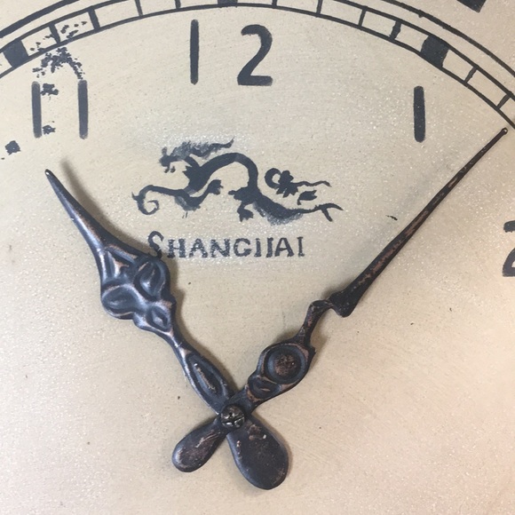 Wall Decor | Shanghai Decorative Oriental Wall Art Clock | Poshmark